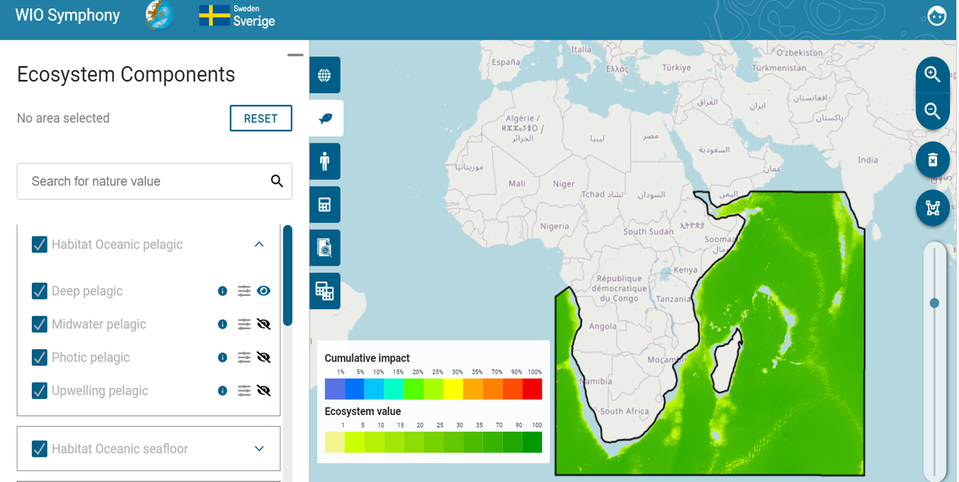WIO Symphony – a tool for ecosystem-based marine spatial planning ...